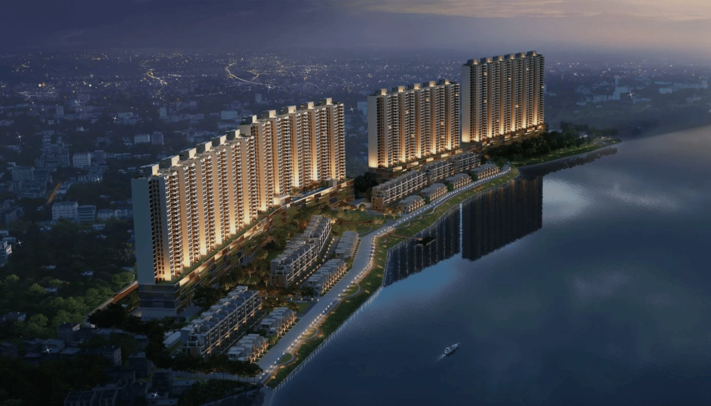 The Royal Ganges: Luxurious 3BHK Apartments and Villaments